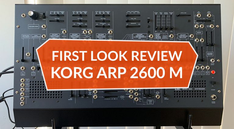 First Look Review: Korg ARP 2600 M - gearnews.com