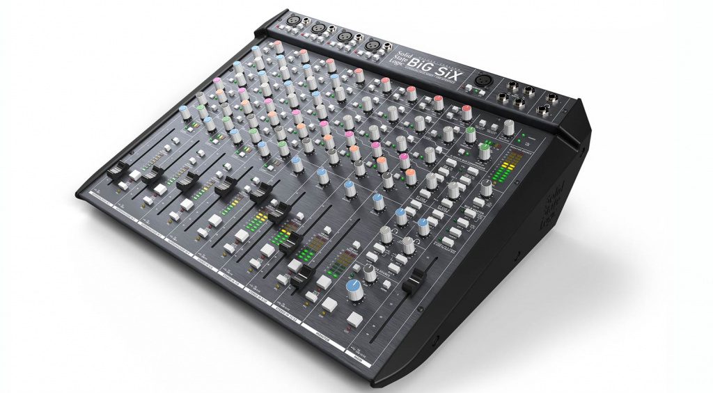 SSL Big SiX: 12-channel analog dream desk for hybrid studios - gearnews.com