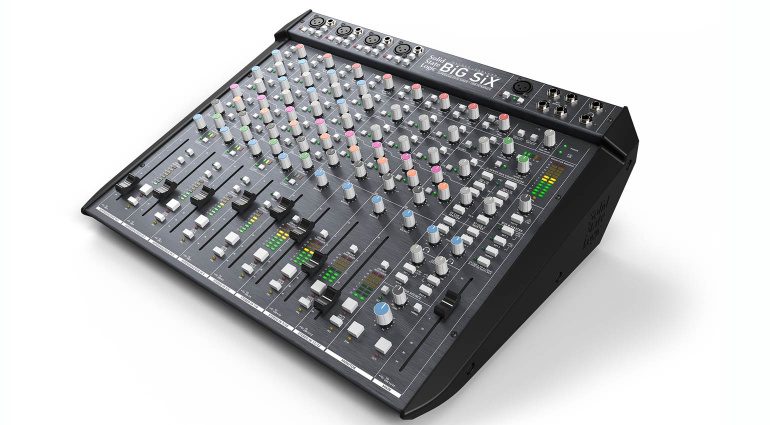 SSL Big SiX: 12-channel analog dream desk for hybrid studios - gearnews.com