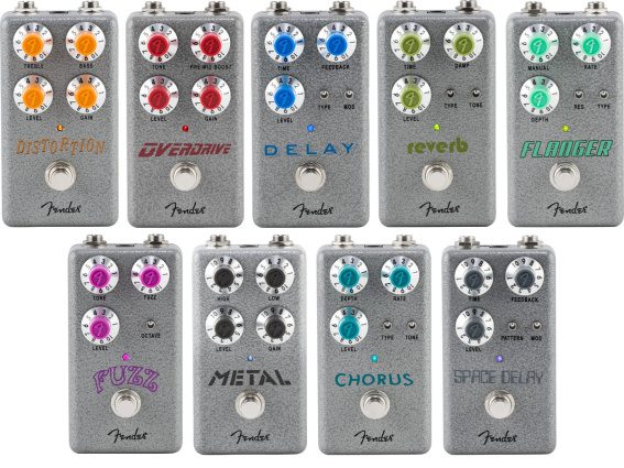 Fender Hammertone series effects: 9 new affordable stompboxes ...