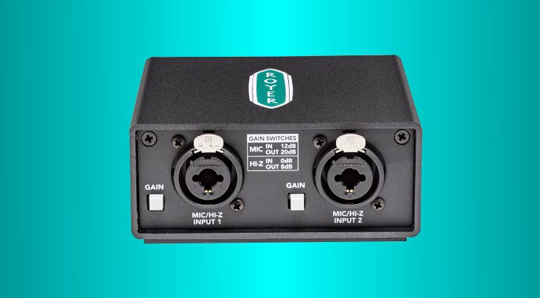 Royer Labs dBooster2: Two-Channel Signal Booster & DI box - gearnews.com