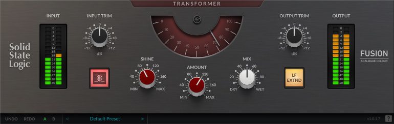 SSL Fusion Transformer plug-in: get some British iron! - gearnews.com