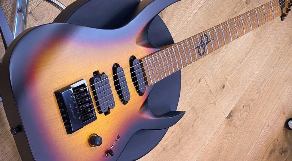 Solar Guitars debuts its first HSS model with the new AB1.6TBS ...