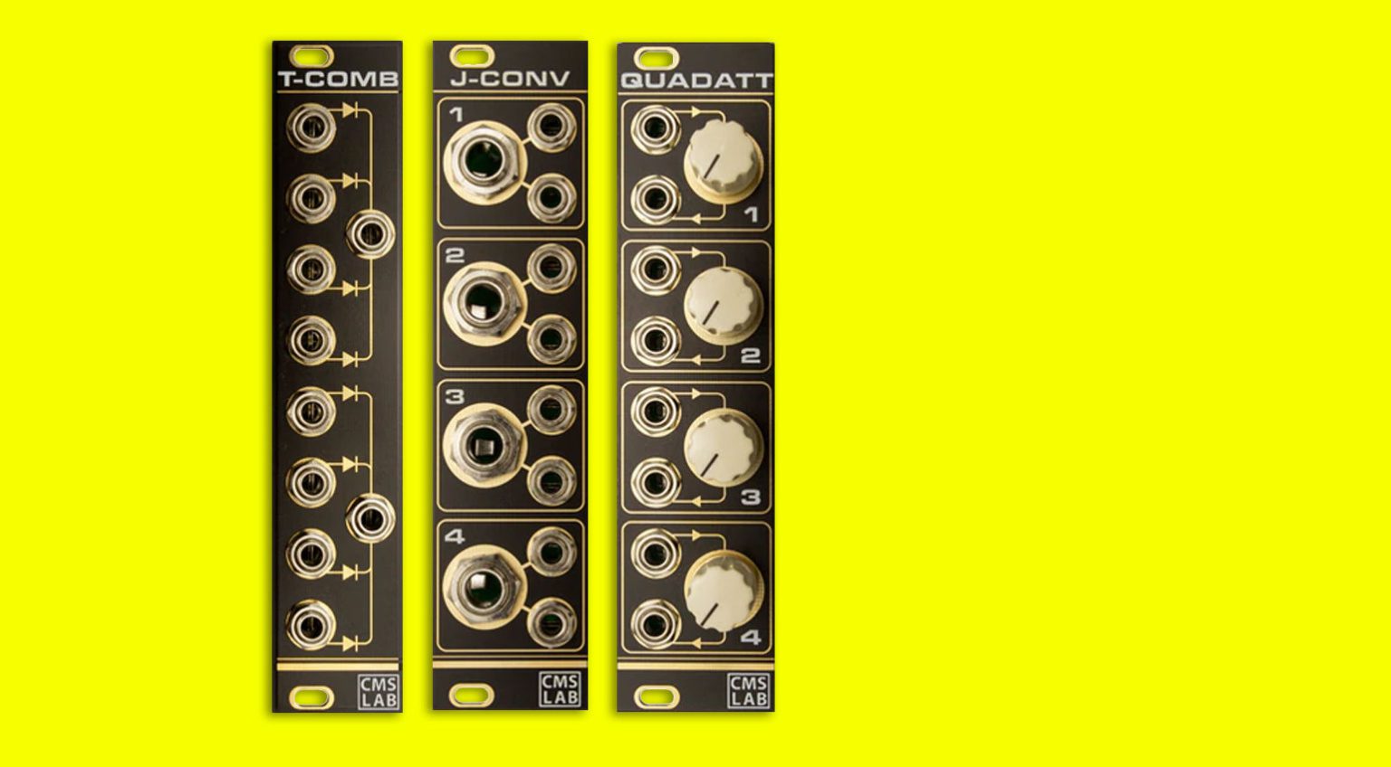 Feedback presents 3 new modules from CMS-Lab: T-Comb, J-Conv and Quadatt - gearnews.com