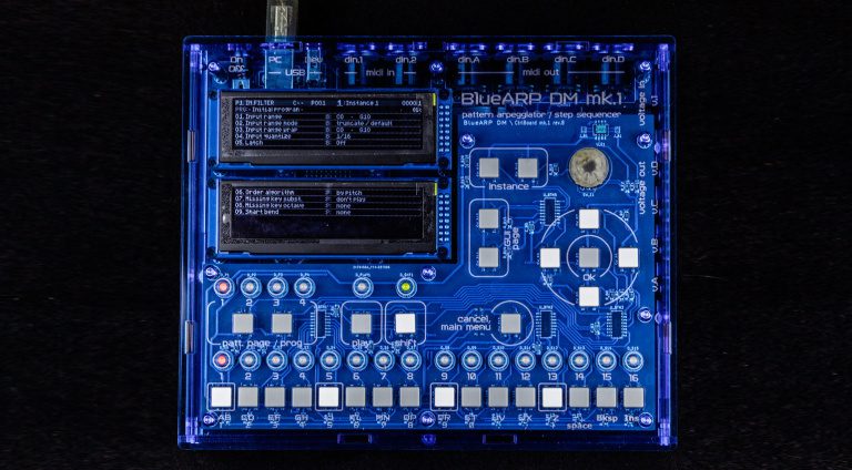 OMG Instruments releases hardware BlueARP DM arpeggiator - gearnews.com
