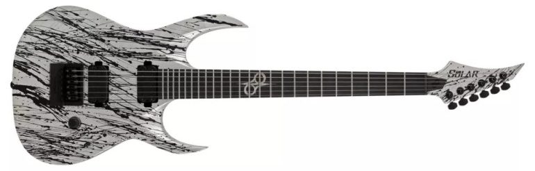 Solar Guitars Canibalismo - More Blood spatter finishes for Ola Englund ...
