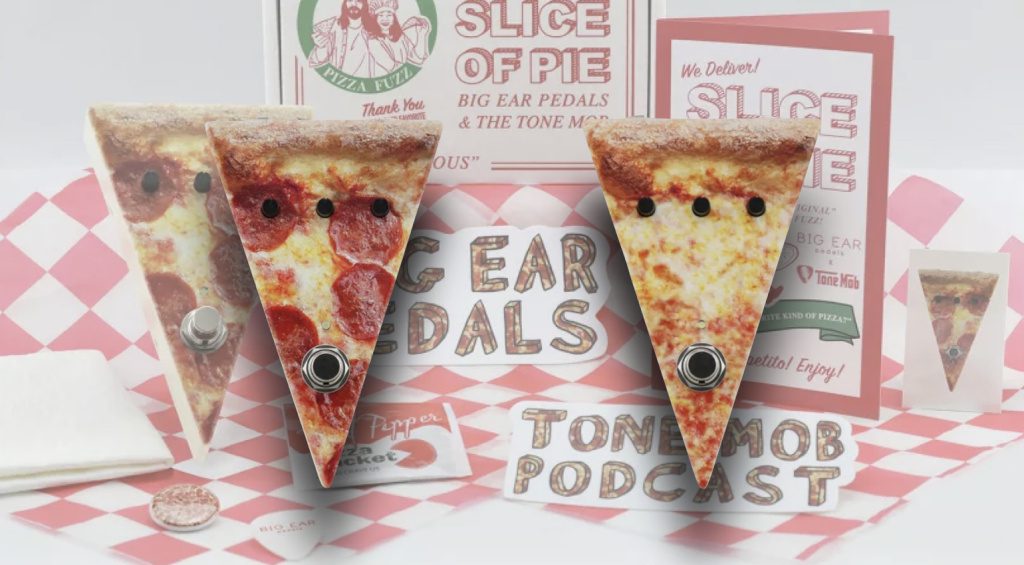 Deep Pan Fuzz Tones? Meet the Slice Of Pie fuzz - gearnews.com