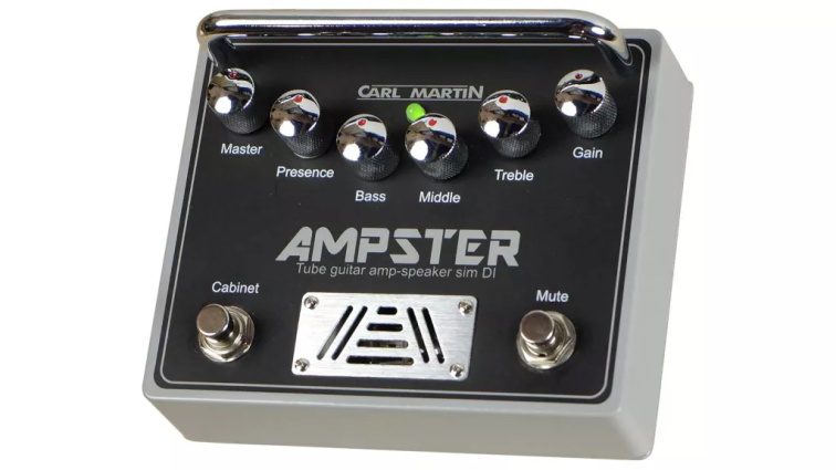 Carl Martin Ampster - all analogue tube amp and speaker sim/DI pedal ...