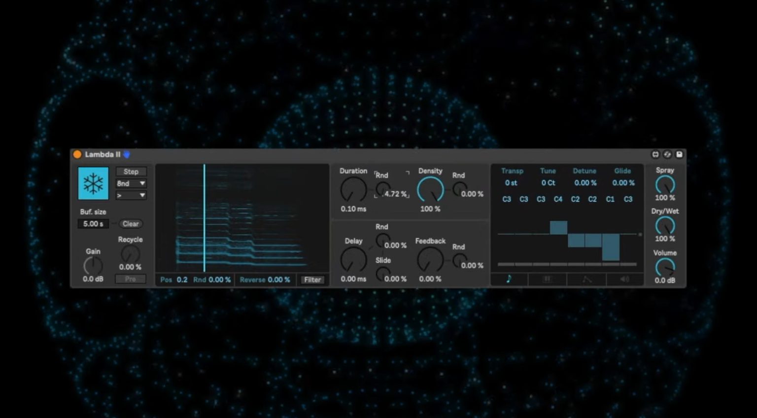 Lambda II: real-time granular effects Max for Live device - gearnews.com