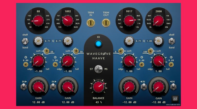 Wavegrove Haave Plug-in: Multi-band transient shaper for USD 20 ...