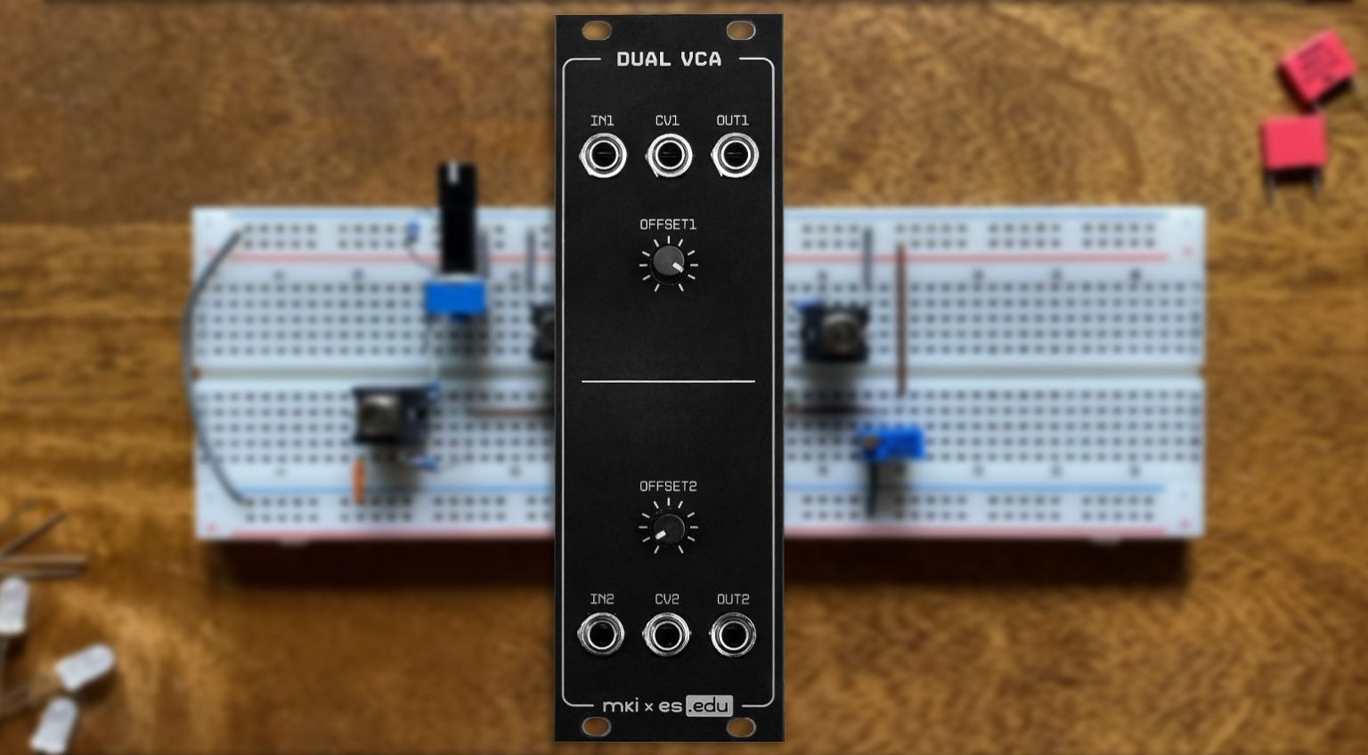Erica Synths EDU DIY VCA: Simple dual VCA to learn while you build ...