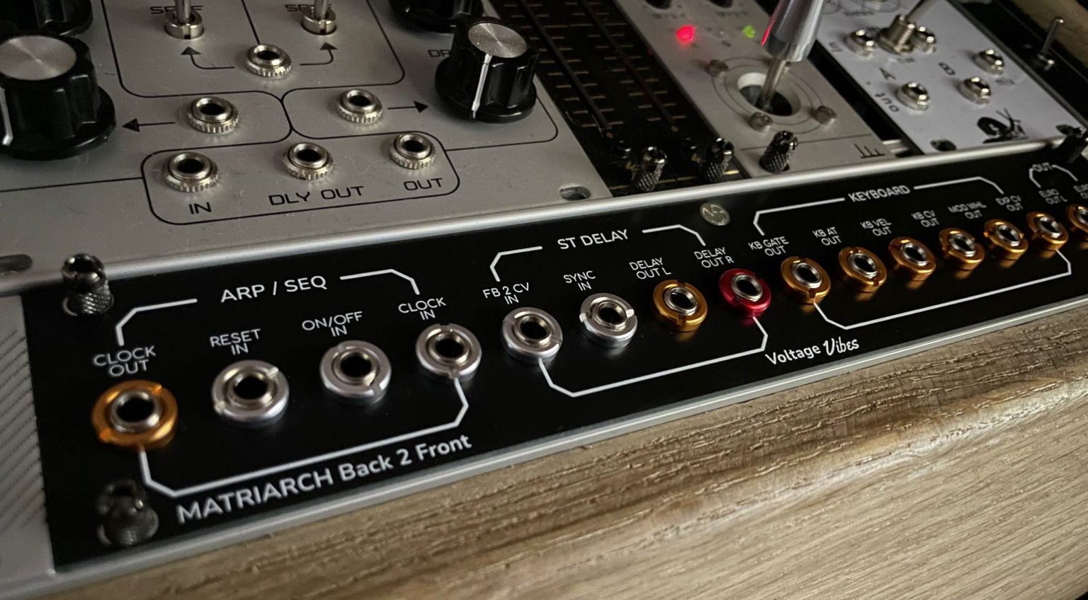 Voltage Vibes Matriarch Back 2 Front panel brings better access to ...