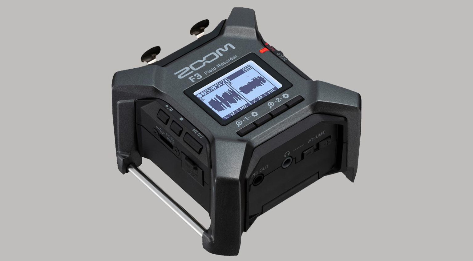 Zoom F3: Compact Field Recorder offers 32-Bit Recording - gearnews.com