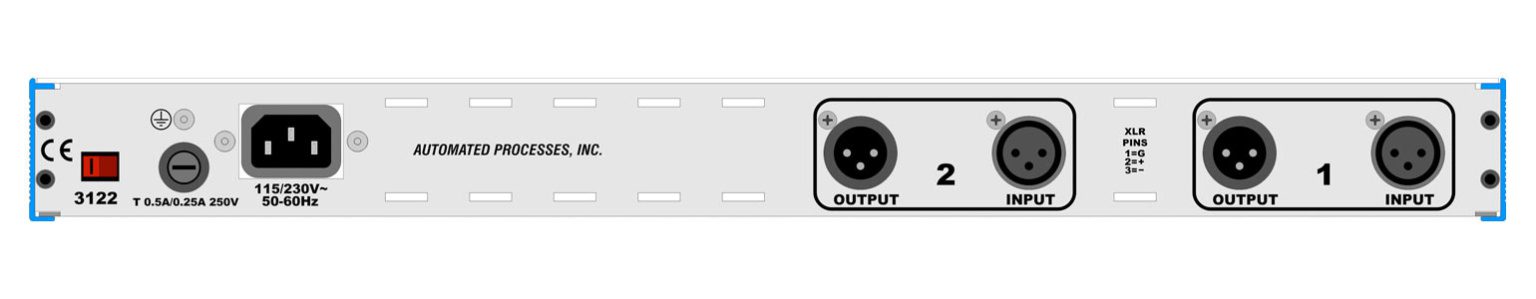 API introduces the 3122V 2-channel microphone preamp - gearnews.com