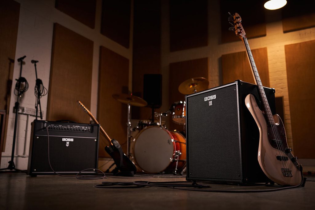 Boss introduces new amps for bass players - Katana-110 and Katana-210 ...