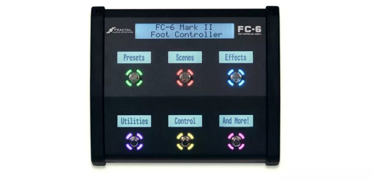 Fractal Audio FC-6 and FC-12 Mark II foot controllers offers new mini ...