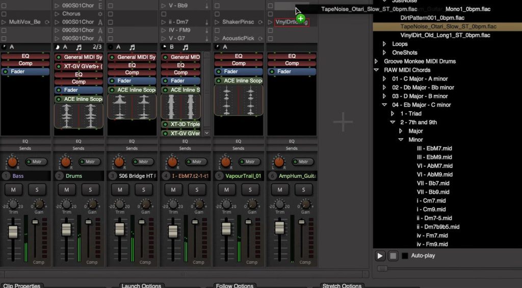 Harrison Mixbus32C v8: Big update with new Clip Launcher - gearnews.com