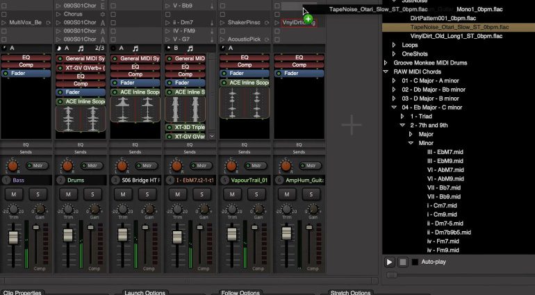 Harrison Mixbus32C v8: Big update with new Clip Launcher - gearnews.com
