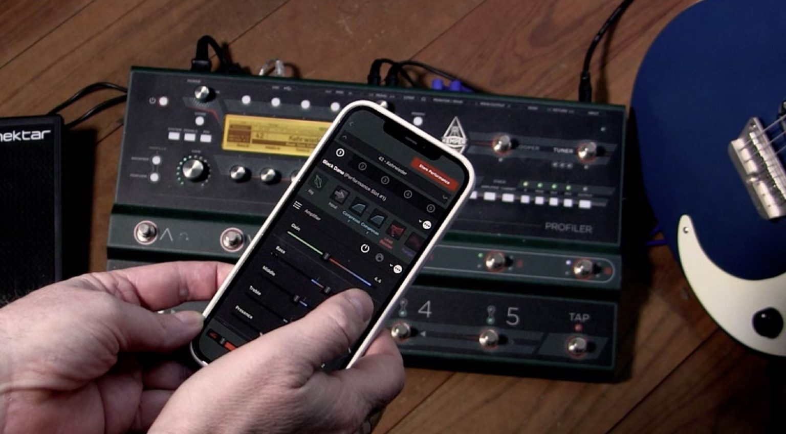 Control your Kemper with a phone using Rig Manager iOS app - gearnews.com