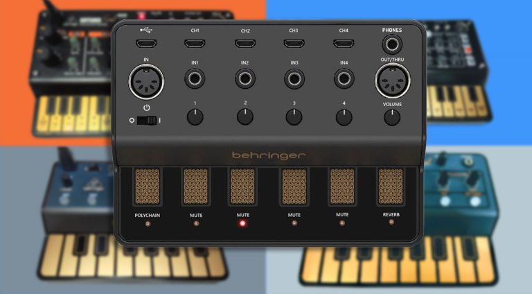 How about a little mixer for your Behringer mini-synths? - gearnews.com