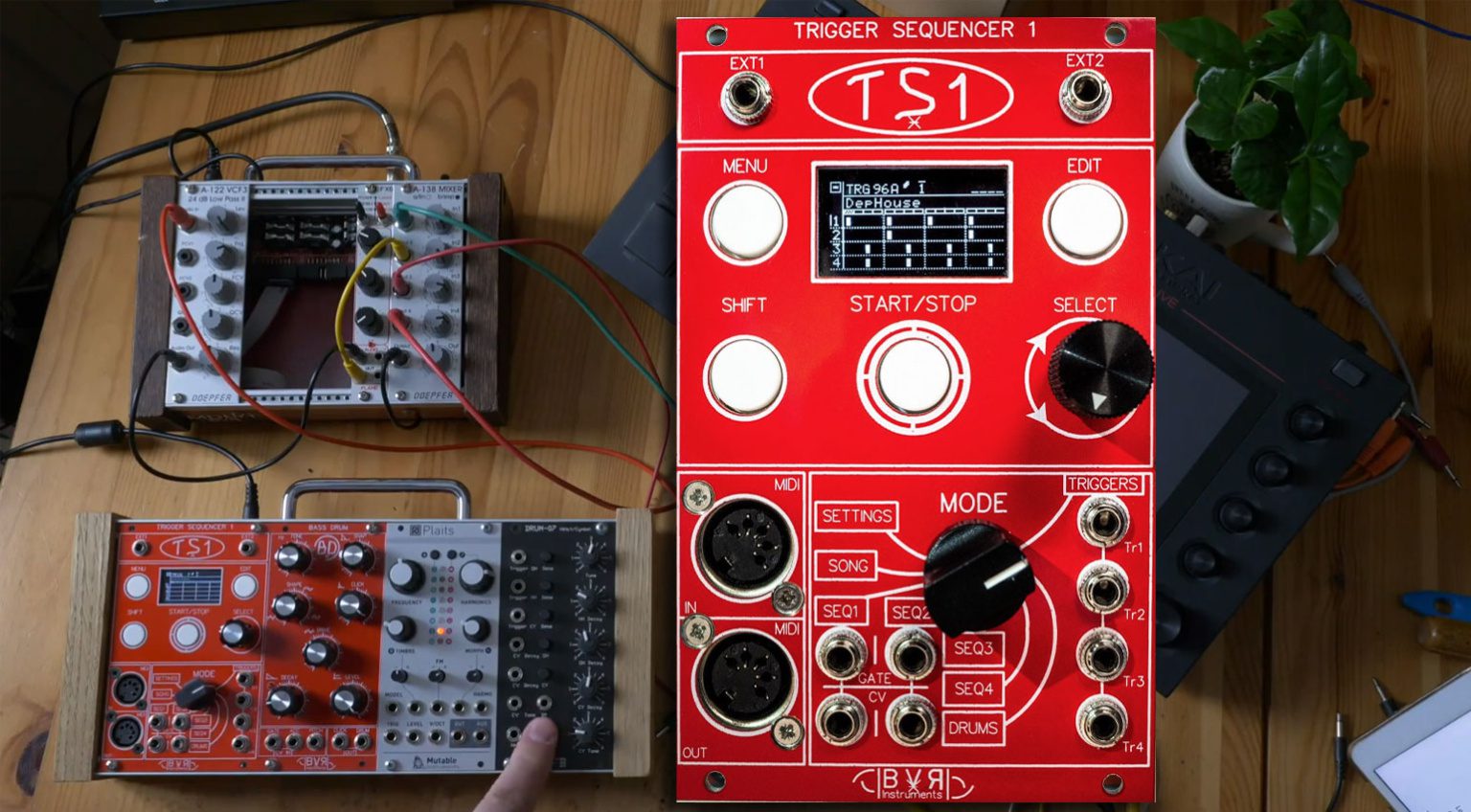 BVR Instruments TS1: Trigger and note Sequencer with on screen editing - gearnews.com