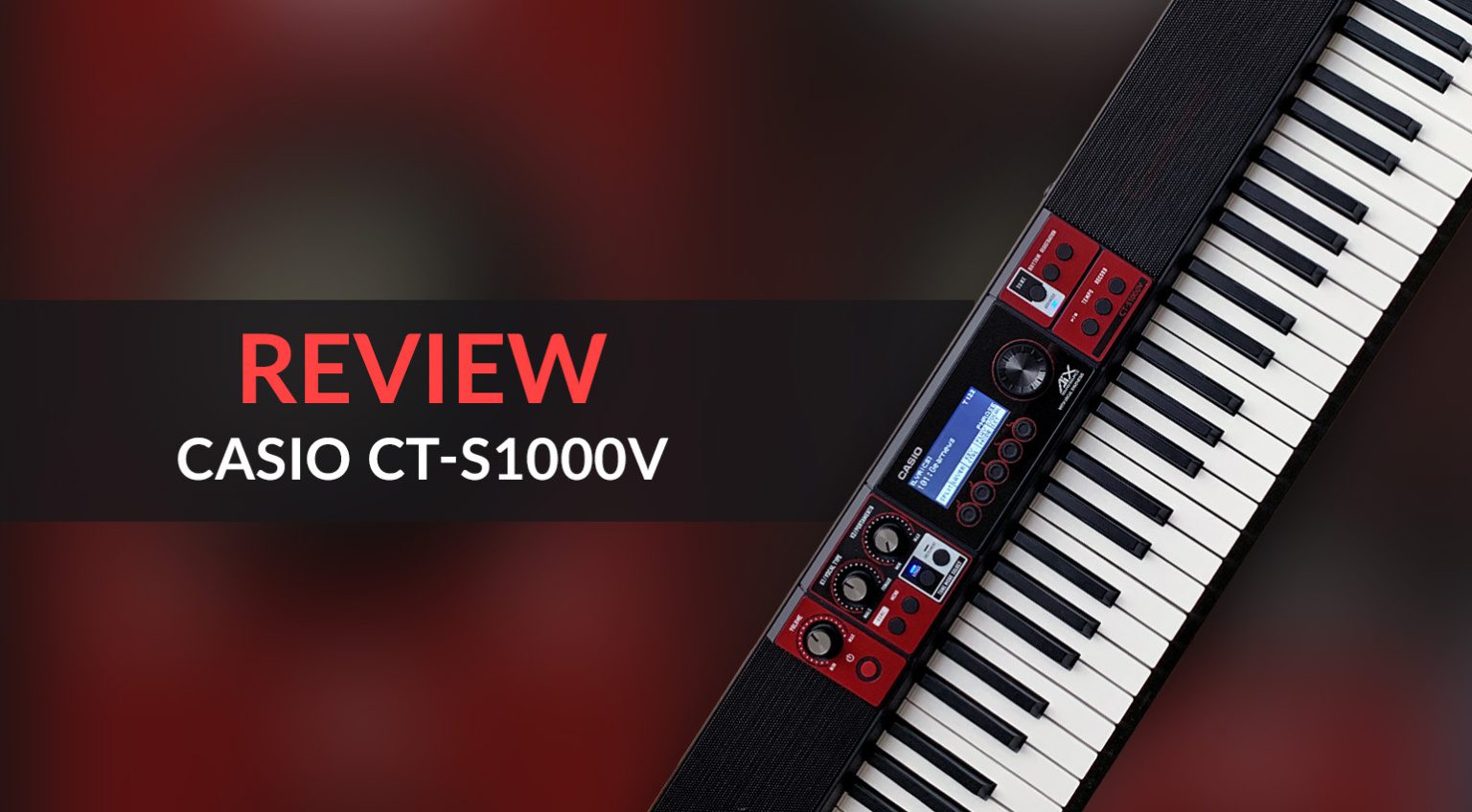 Casio CT-S1000V First Look Review - gearnews.com