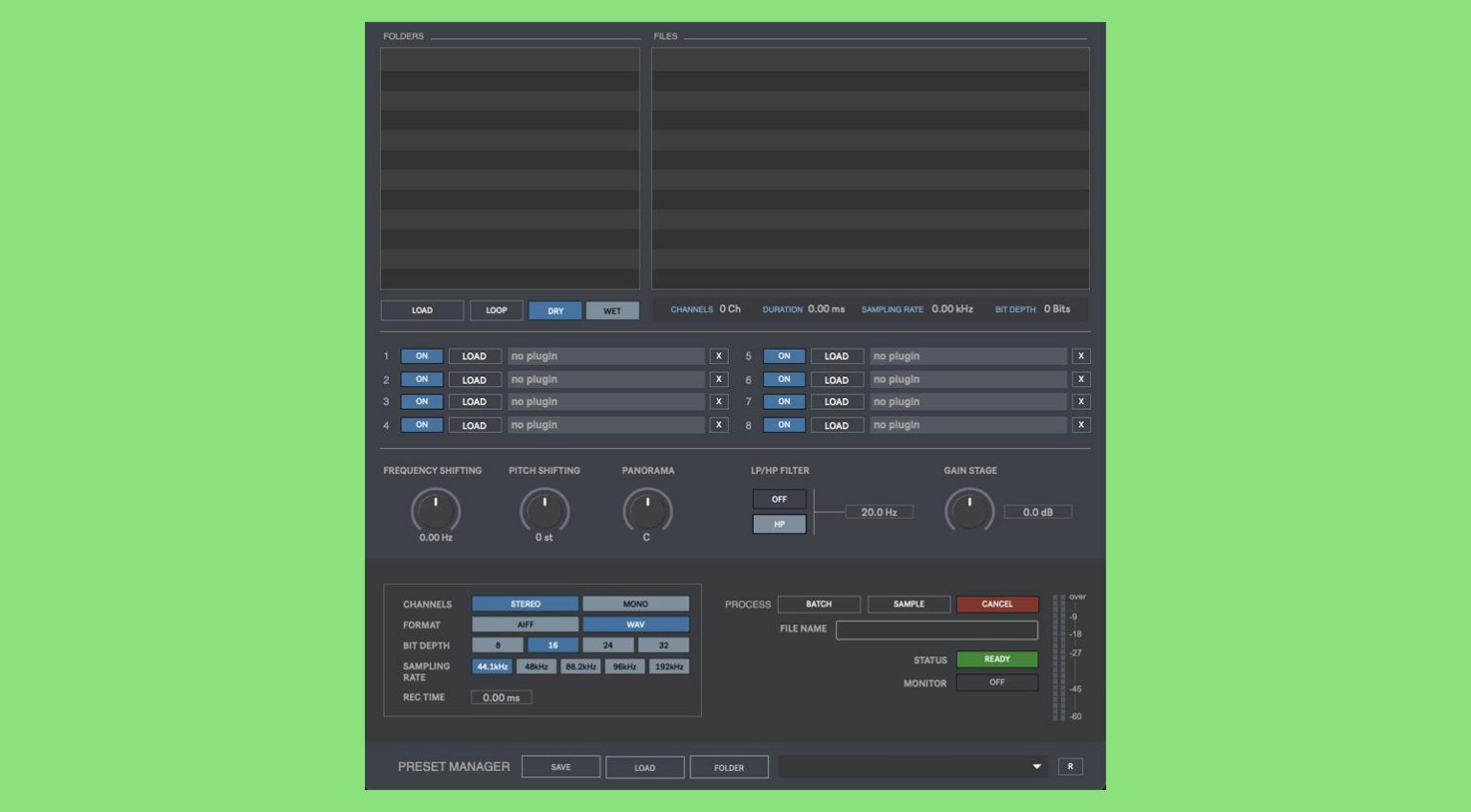 Digital Brain Instruments Batch Pro 2: Audio batch processing with VST ...