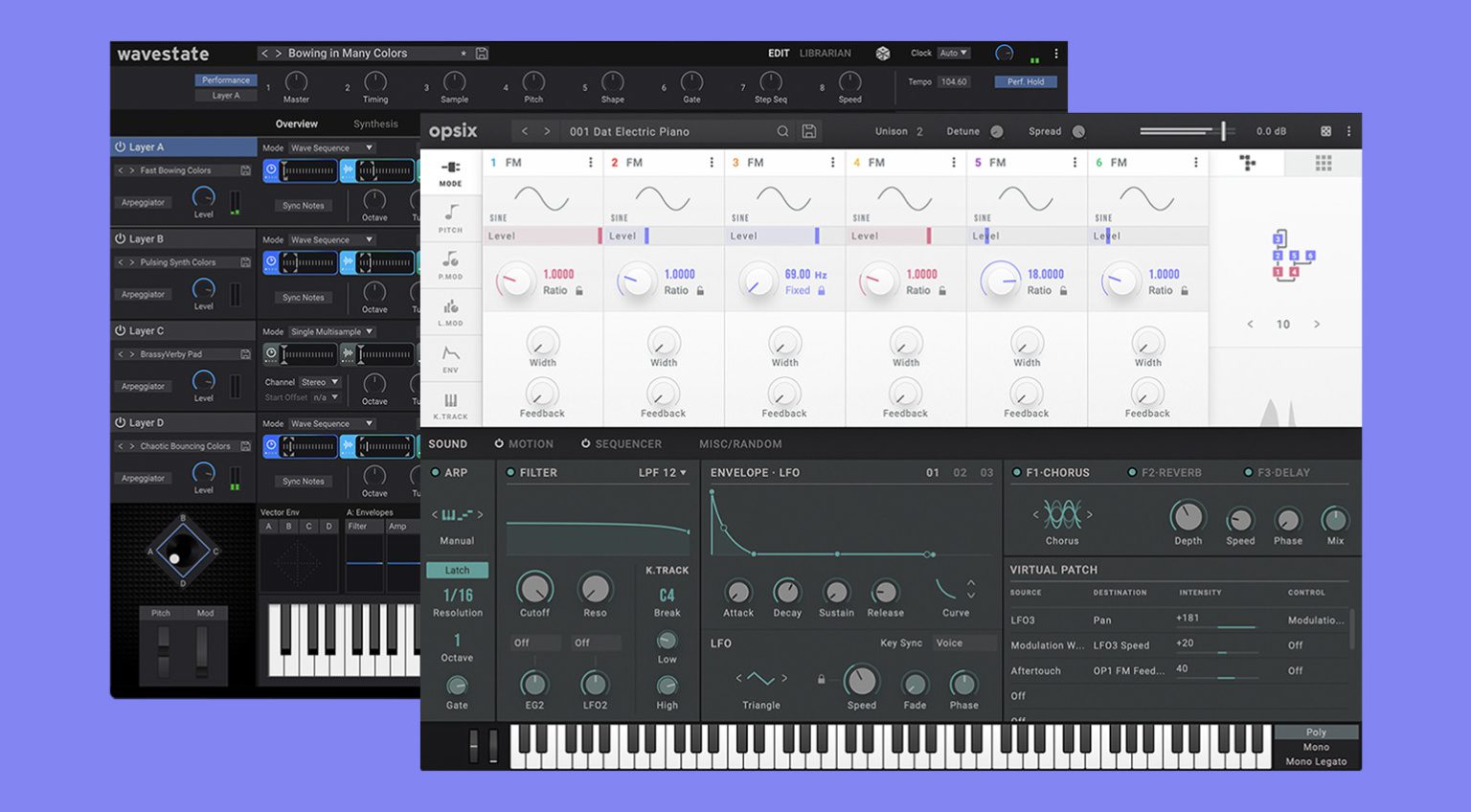 Korg releases wavestate native and opsix native software synthesizers ...