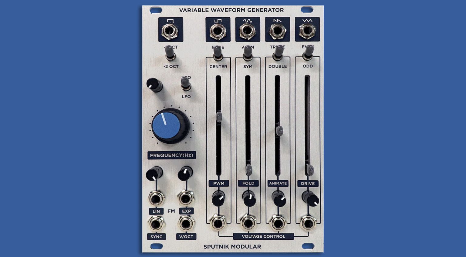 Sputnik Modular Buchla inspired Variable Waveform Generator - gearnews.com