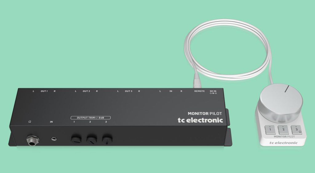 TC Electronic Monitor Pilot: New compact monitor controller for your ...