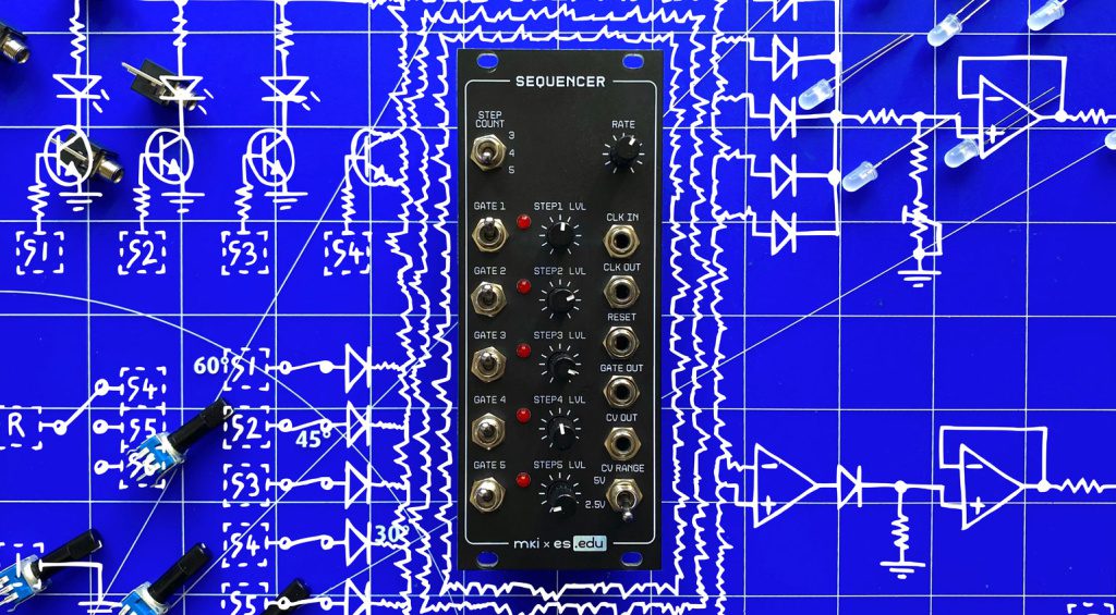 Erica Synths EDU DIY Sequencer: 5 steps to modular music - gearnews.com