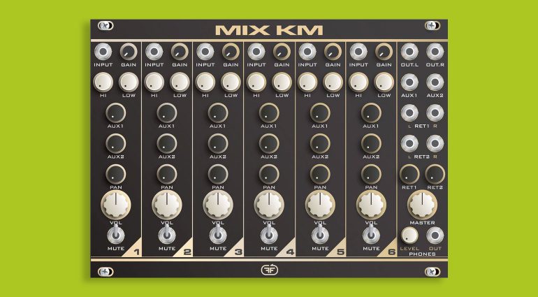 Feedback Modules works up two new Mixer modules: MIX CR and MIX KM - gearnews.com
