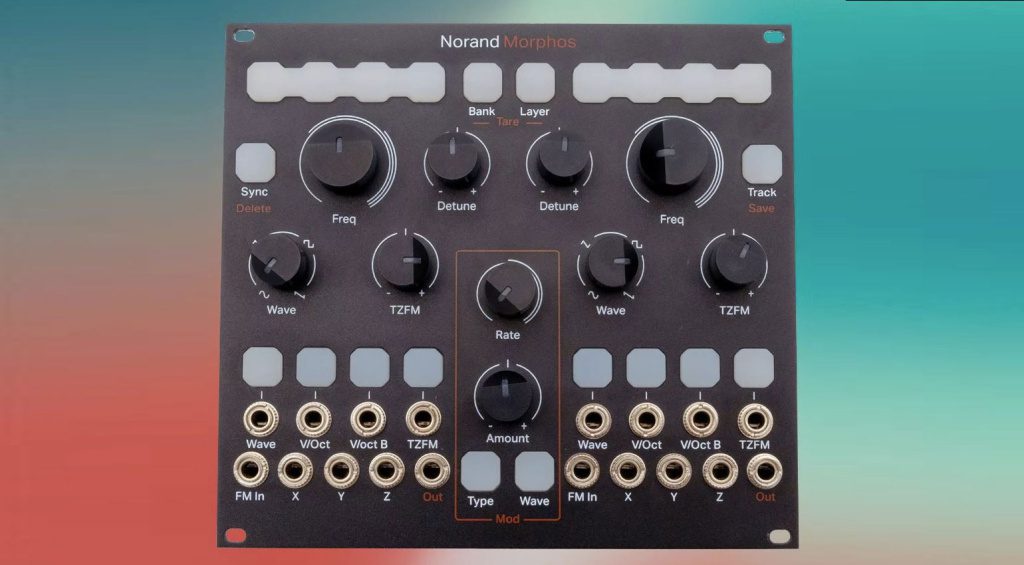 Norand Morphos: 3D morphing complex oscillator - gearnews.com