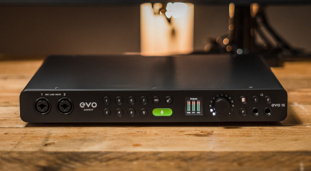 EVO 16 by Audient: 24x24 audio interface for EUR 469 - gearnews.com