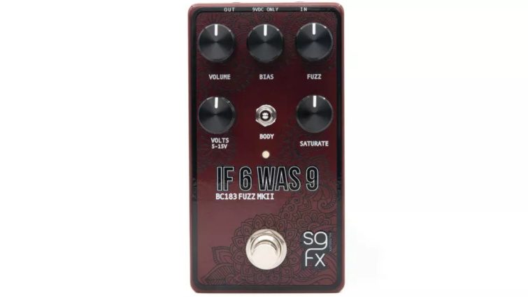 NAMM 2022: SolidGoldFX If 6 Was 9 BC183 MK II Fuzz - gearnews.com