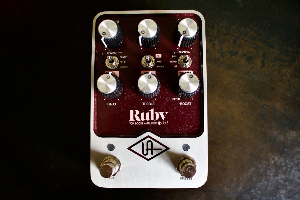 Review: UAFX Ruby, Woodrow & Dream amp sim pedals from Universal Audio ...