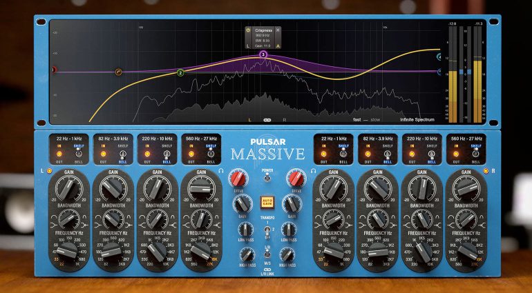 Massive plug-in by Pulsar Audio: modernized passive EQ - gearnews.com