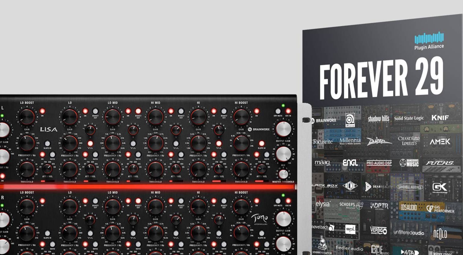 Plugin Alliance LISA Dynamic EQ and Forever 29 plan - gearnews.com