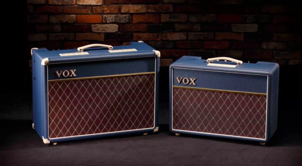 Vox limited-edition Rich Blue AC15 and Rich Blue AC10 - gearnews.com