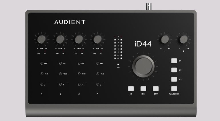 Audient iD44 MKII audio interface brings the upgrades - gearnews.com