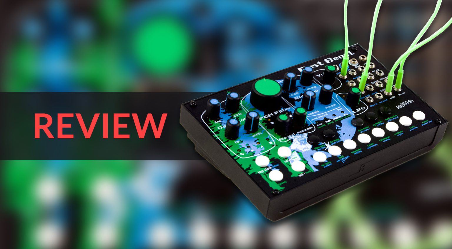 REVIEW :Cre8audio East Beast semi-modular synthesizer - gearnews.com