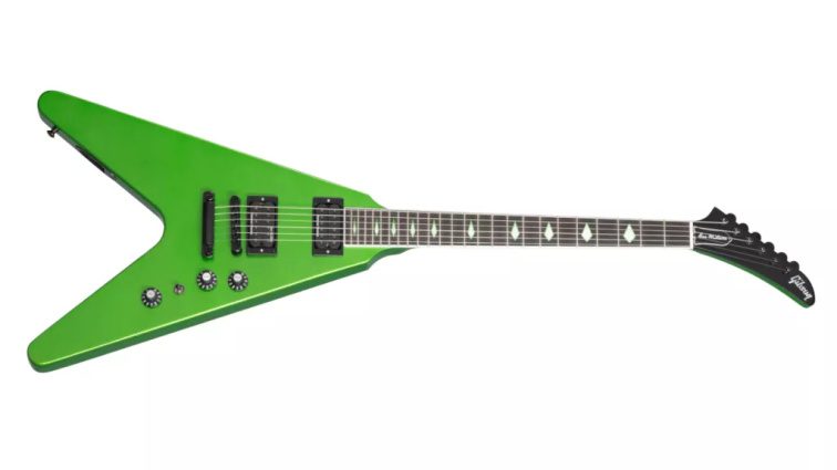 Gibson Dave Mustaine Flying V EXP Rust In Peace - gearnews.com