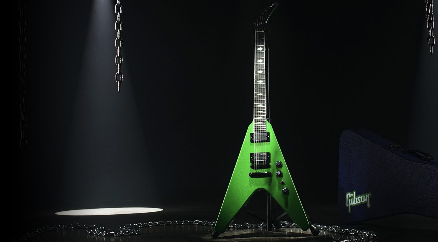Gibson Dave Mustaine Flying V EXP Rust In Peace - gearnews.com