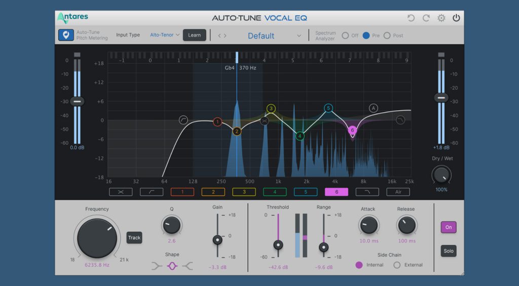 Antares releases Auto-Tune Vocal EQ with pitch detection - gearnews.com