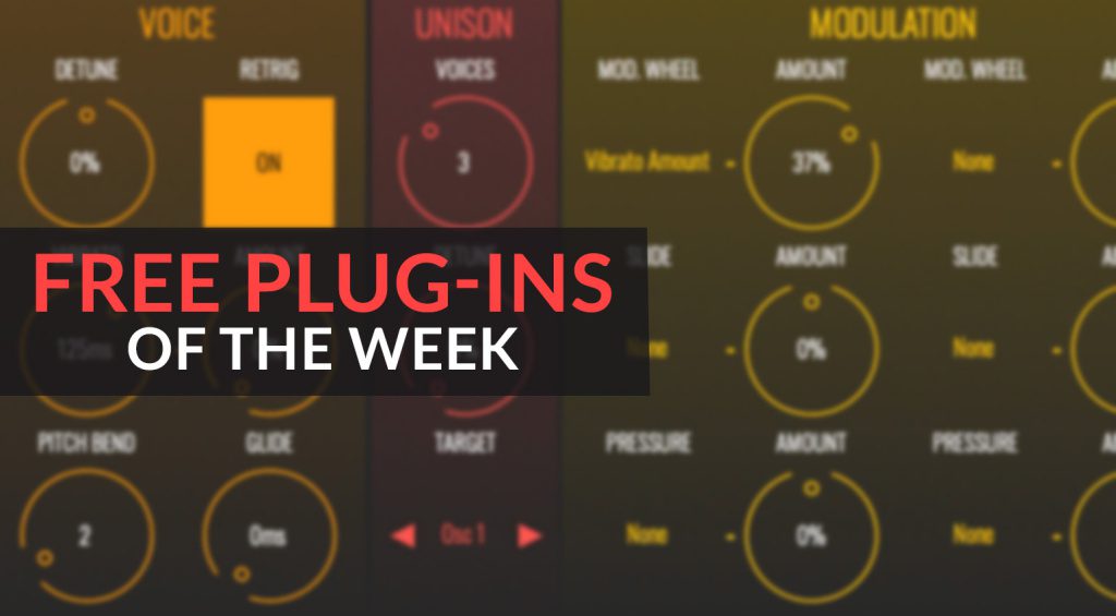Best free plug-ins this week: Monolit, BLENDEQ, and Vox Amp - gearnews.com