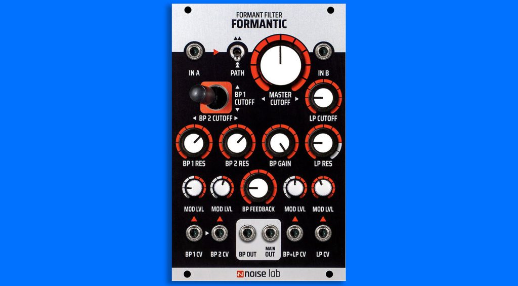 Noise Lab Formantic: Voltage controlled formant filter - gearnews.com