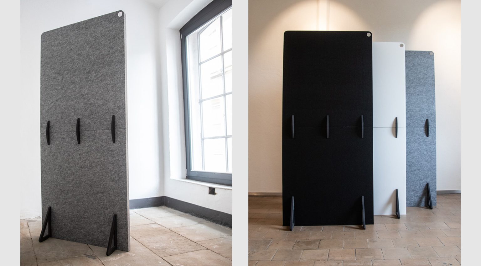 t.akustik PET Mobile Wall: Free-standing absorber panel - gearnews.com