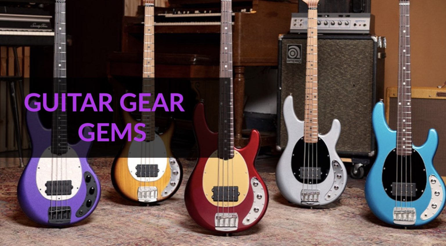Guitar Gear Gems: EBMM Short Scale StingRay Limited Run and more ...