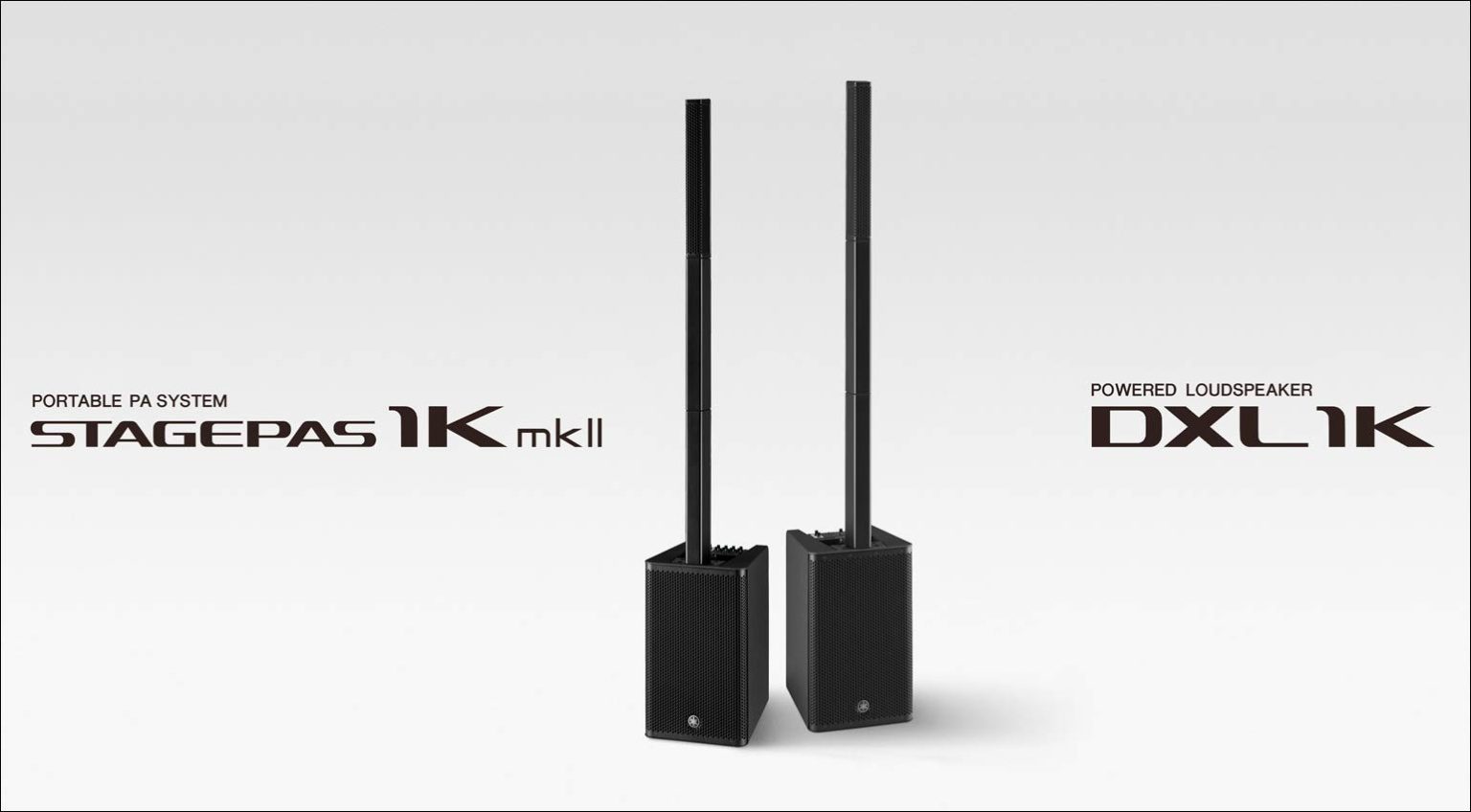 Yamaha STAGEPAS 1K mkII and DXL1K: portable column array PA systems ...