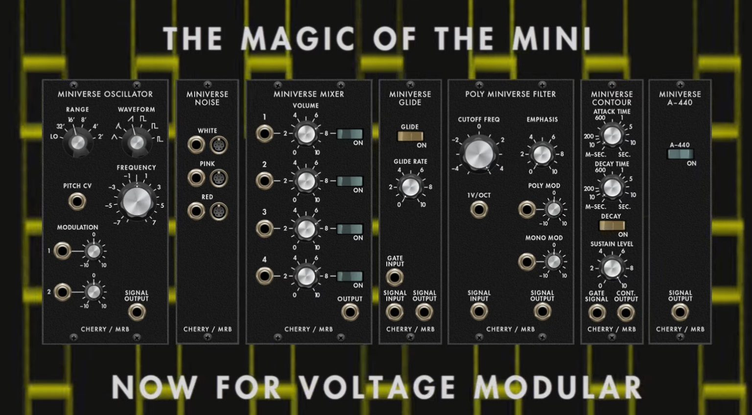 Cherry Audio splits Miniverse into a module pack for Voltage Modular ...